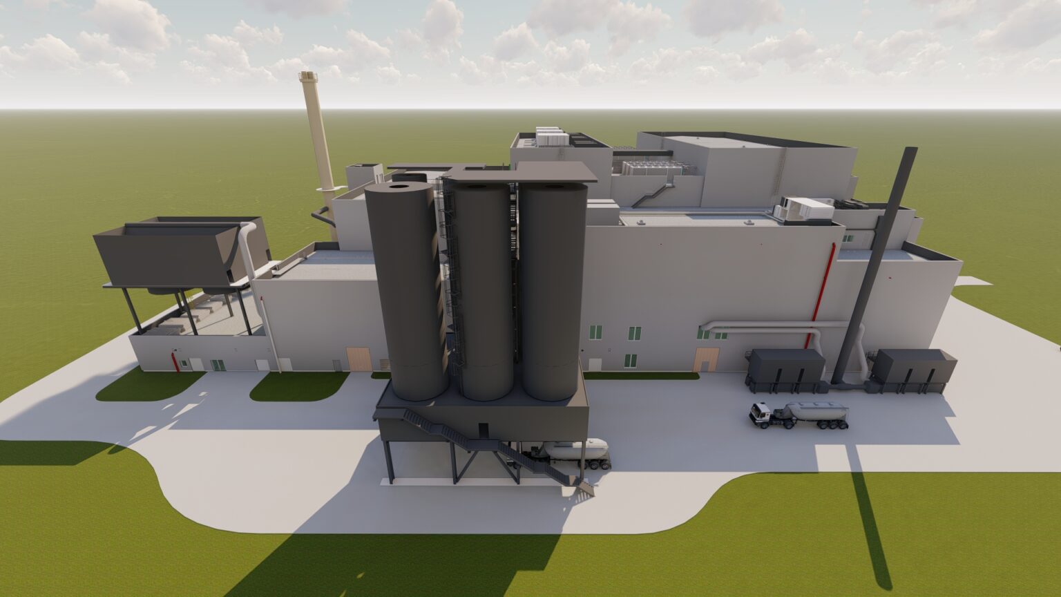 Sewage sludge incineration, Berlin-Waßmannsdorf, Germany | WTE ...